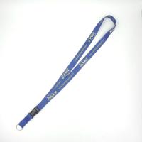 China Custom Dye Sublimation Polyester Lanyard 20mm Width with Key Ring and Buckle for Company Branding for sale