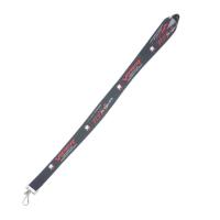 China Custom Printed Polyester Lanyard with Metal Safety Hook 20mm Width 990mm Length for sale