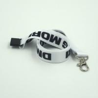China 20mm Width Dye Sublimated Polyester Lanyard with Safety Breakaway 460mm Length for sale