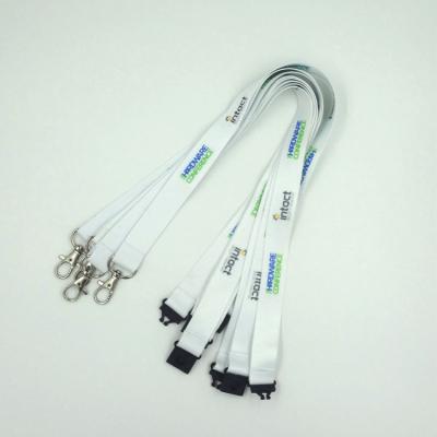 China Heat Transferred Screen Printed Dye Sublimated Lanyards For Sports Competition Event for sale