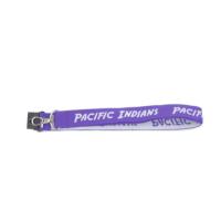 China Sublimation Printing Logo Woven Neck Lanyards Free Artwork Services With Clip for sale