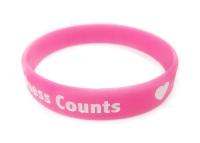 China Customized Logo Debossed Silicone Wristbands , Cool Silicone Wristbands For Event for sale