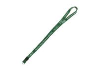 China Custom Printed Tubular Lanyard 1.5x90cm Polyester Neck Strap with Metal Hook for sale