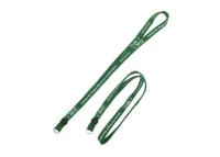 China Custom Printed Tubular Lanyard 1.5x90cm Polyester Neck Strap with Metal Hook for sale