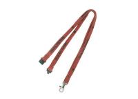 China Custom Logo Custom Safety Lanyards , 920x15mm Cool Id Badge Lanyards for sale
