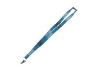 China White Silkscreen Logo Custom Tubular Lanyards 920x15mm Long Service Life for sale