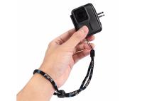 China Black Nylon Adjustable Logo Printed Lanyards Lanyard Rope Cord For Camera Holder for sale