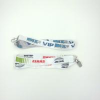 China Custom Dye Sublimation Polyester Lanyard 25mm Width 1mm Thickness Full Color Printing for sale