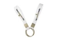 China White Soft PVC Keychains Customized Size Colorful Design Hog Toughness for sale