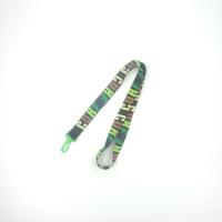 China Personalized Advertising Dye Sub Lanyards , Colorful Polyester Id Card Lanyard for sale