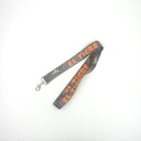 China Personalized Advertising Dye Sub Lanyards , Colorful Polyester Id Card Lanyard for sale