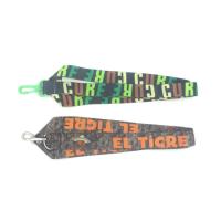 China Personalized Advertising Dye Sub Lanyards , Colorful Polyester Id Card Lanyard for sale