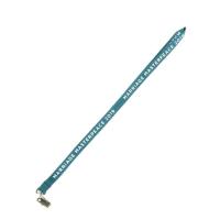 China Classic Silkscreen Printed Imprinted Nylon Lanyards White Logo With Badge Clip for sale