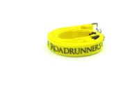 China Polyester Yellow Individual Custom Lanyards , Custom Name Lanyard For Exhibition for sale