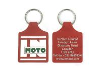 China Custom Soft PVC Keychain 60x40x4mm Clothes Shape Promotional Silicone Key Ring for sale