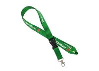 China Mobile Phone Strap Rope New Badge Imprinted Nylon Lanyards Will Be Shipped for sale