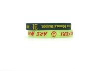 China Custom Silicone Wristbands 210mm x 17mm x 2mm Waterproof Sweatproof for Sports for sale