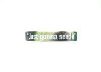 China Custom Swirled Silicone Wristbands 250x20x2mm Skin Friendly Soft Rubber for Sports Promotions for sale