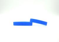 China Custom Silicone Wristbands 200mmx17mmx2mm Eco-Friendly Rubber Bracelets for Sports Promotions for sale