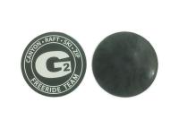 China Custom Military Round PVC Rubber Patches 3D Embossed Logo 500 Pcs MOQ for sale