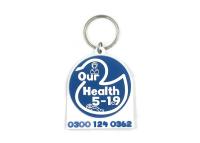 China Custom Rubber Keychains 3D Design Eco Friendly PVC Promotional Advertising 3mm Thickness for sale