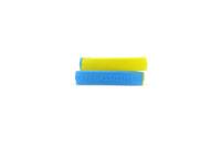 China Eco Friendly Cool Silicone Bracelets , Segmented Embossed Silicone Wristbands for sale