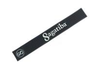 China Custom Printed PVC Rubber Bar Mats 60x60x4mm Highly Absorbent Non Slip Beer Coasters for sale