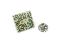 China Custom Enamel Pins 25mm Magnetic Badge CMYK Color with Bright Plating for Bags Jackets for sale