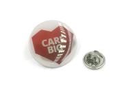 China Custom Enamel Lapel Pin Badge Zinc Alloy 2.5cm Durable Metal Brooch for Jackets Bags for sale