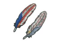 China Heat Cut Border Sew On Embroidered Patches , Eco Friendly Embroidered Badge Patch for sale