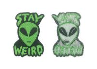 China Custom Embroidered Iron On Patches for Jackets EN71 Certified 500pcs MOQ for sale