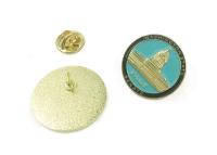 China Custom Enamel Lapel Pins 30mm Metal Brooch for Souvenir Decoration Gifts for sale