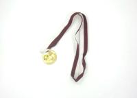 China Custom Plated Zinc Alloy Medals Soft Enamel Award Coins 50mm Diameter for sale