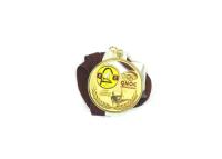 China Custom Plated Zinc Alloy Medals Soft Enamel Award Coins 50mm Diameter for sale