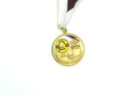 China Custom Plated Zinc Alloy Medals Soft Enamel Award Coins 50mm Diameter for sale