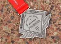 China Marathon Games Custom Award Medals 3D Die Cast Zinc Alloy Irregular Shape for sale