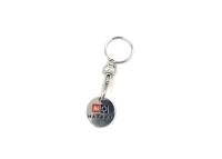 China Double Side Personalized Metal Keychains Eco - Friendly Material Fashion And Durable for sale
