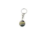 China Double Side Personalized Metal Keychains Eco - Friendly Material Fashion And Durable for sale