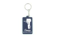 China Custom Soft PVC Keychain 2mm Thickness Promotional Gift Eco-Friendly Rubber Keychain for sale