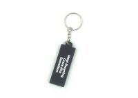 China Custom Soft PVC Keychain 2mm Thickness Promotional Gift Eco-Friendly Rubber Keychain for sale