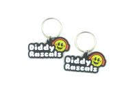 China Custom Shaped PVC Keychains 2mm Thickness Promotional Gift with Logo Custom Design for sale
