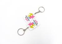 China Promotion Gift Soft PVC Keychains 45mmx30mmx3mm Durable And Unbreakable for sale