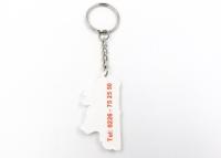 China Custom Soft PVC Keychain Irregular Shape Odorless Eco Friendly Souvenir 3D Rubber Keychain for sale