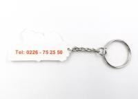 China Custom Soft PVC Keychain Irregular Shape Odorless Eco Friendly Souvenir 3D Rubber Keychain for sale
