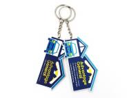 China Custom Soft PVC Keychain 3D House Shape Eco Friendly Washable Fade Proof Promotional Gift for sale