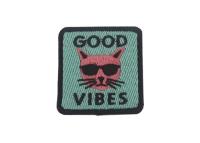 China Personalized Adhesive Embroidered Patches With Laser Cut Merrowed Edge for sale