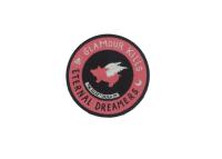 China Customize Color Embroidered Fabric Patches 100% Environmental Friendly for sale