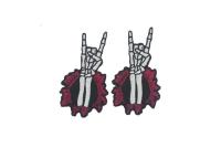China Customized Self Adhesive Embroidered Patches 3D Design With Printing for sale