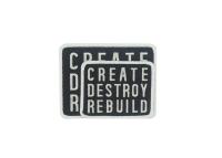 China Woven Fabric Sew - On Adhesive Embroidered Patches Square / Custom Shape for sale