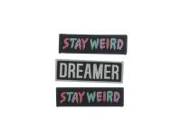 China Custom Embroidered Patches with Hot Melt Adhesive for Hats Up to 12 Colors for sale